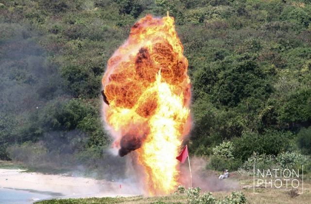 คอบร้าโกลด์ 2017 ซ้อมเสมือนจริง โจมตีสะเทินน้ำสะเทินบก