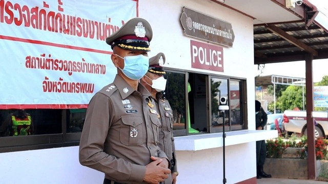 ตรวจจุดสกัดแรงงานต่างด้าวหลบหนีเข้าเมือง