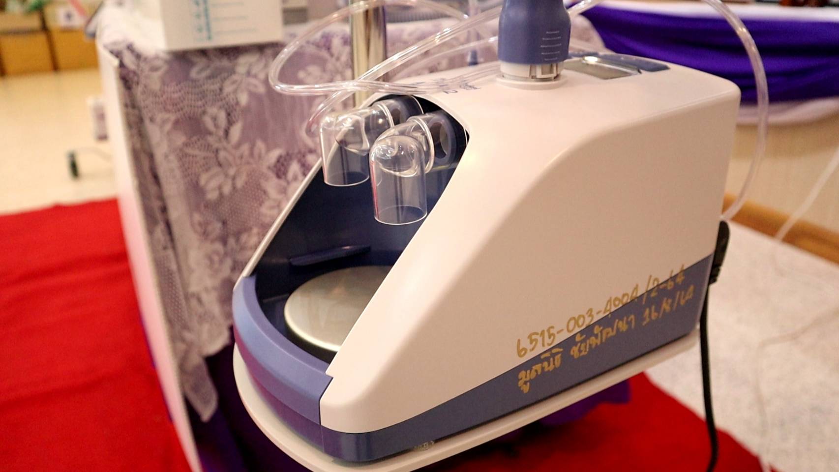 กรมสมเด็จพระเทพฯ พระราชทานเครื่อง Oxygen High Flow