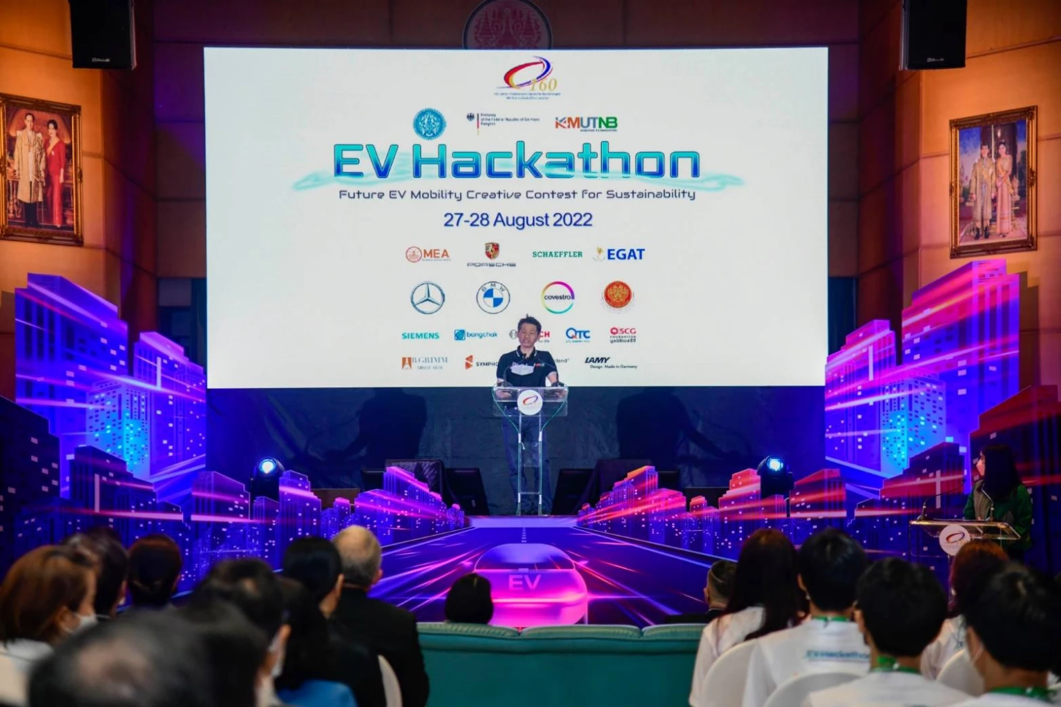 MEA ร่วมโชว์นวัตกรรมยานยนต์ไฟฟ้า ในงาน EV Hackathon