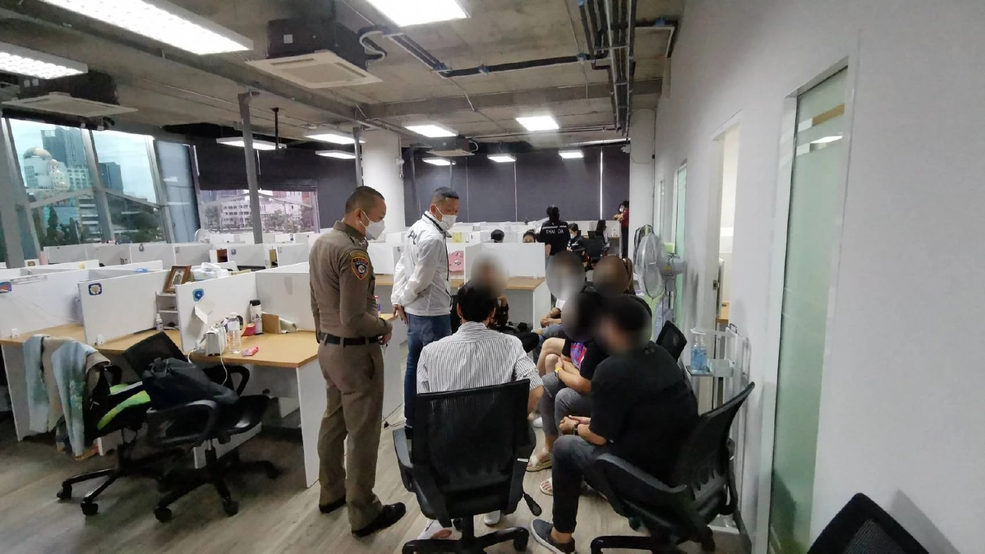 จับแก๊ง"Efferin"คอลเซ็นเตอร์หลอกขายอาหารลดหุ่น เงินหมุน 660 ล้าน