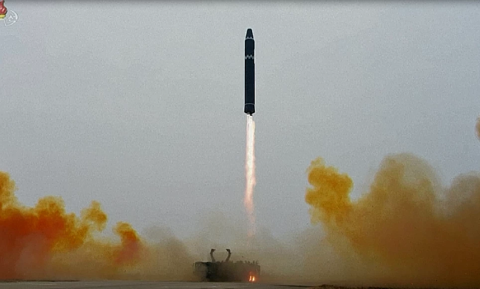 เกาหลีเหนือซ้อมยิงขีปนาวุธ ICBM แบบกะทันหัน