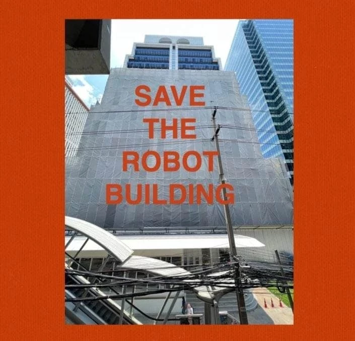 เตรียมอำลา "ตึกหุ่นยนต์" Robot Building แลนด์มาร์คระดับโลกบนถนนสาทร