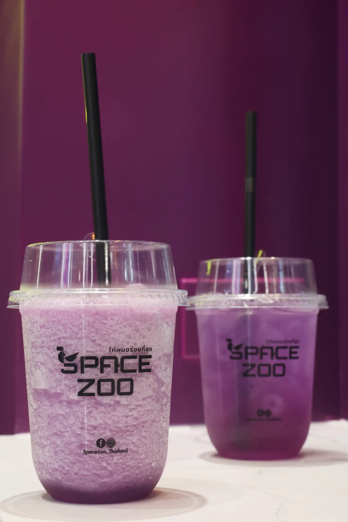 เบียร์ ใบหยก - คิวเท โอปป้า ชวนกินไก่ทอดสูตรลับของจักรวาล SPACE ZOO