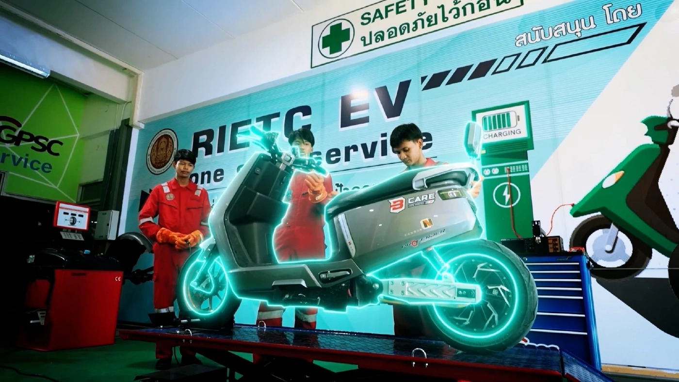 GPSC จับมือวิทยาลัยเทคนิคนิคมอุตสาหกรรมระยอง เปิด EV One Stop Service