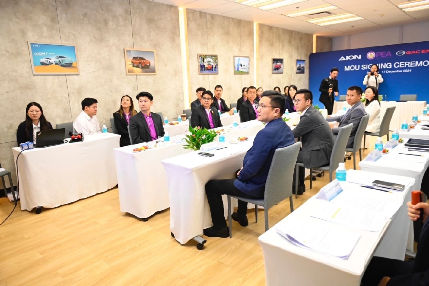 PEA จับมือ AION และ GAC ENERGY พัฒนาธุรกิจบริการ EV Charger และยานยนต์ ...