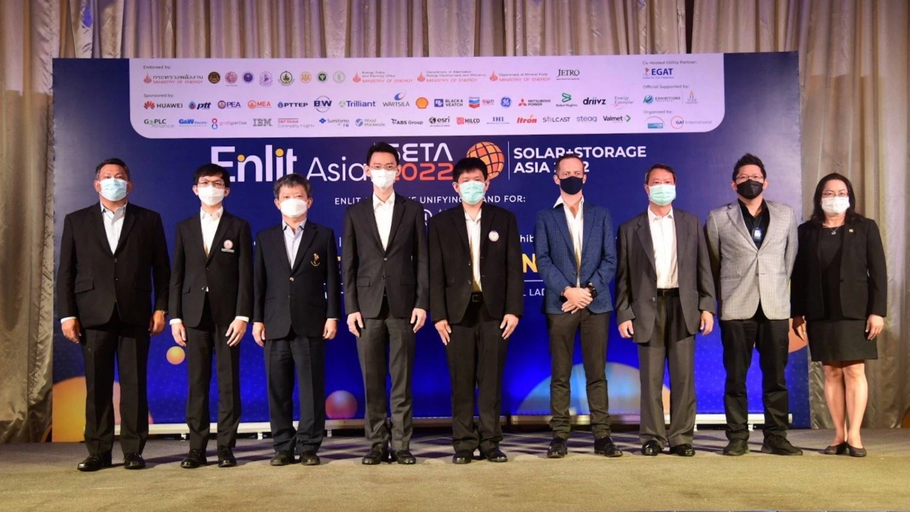 MEA ร่วมงานแถลงข่าว การจัดงาน SETA 2022, Enlit Asia 2022 และ SSA 2022