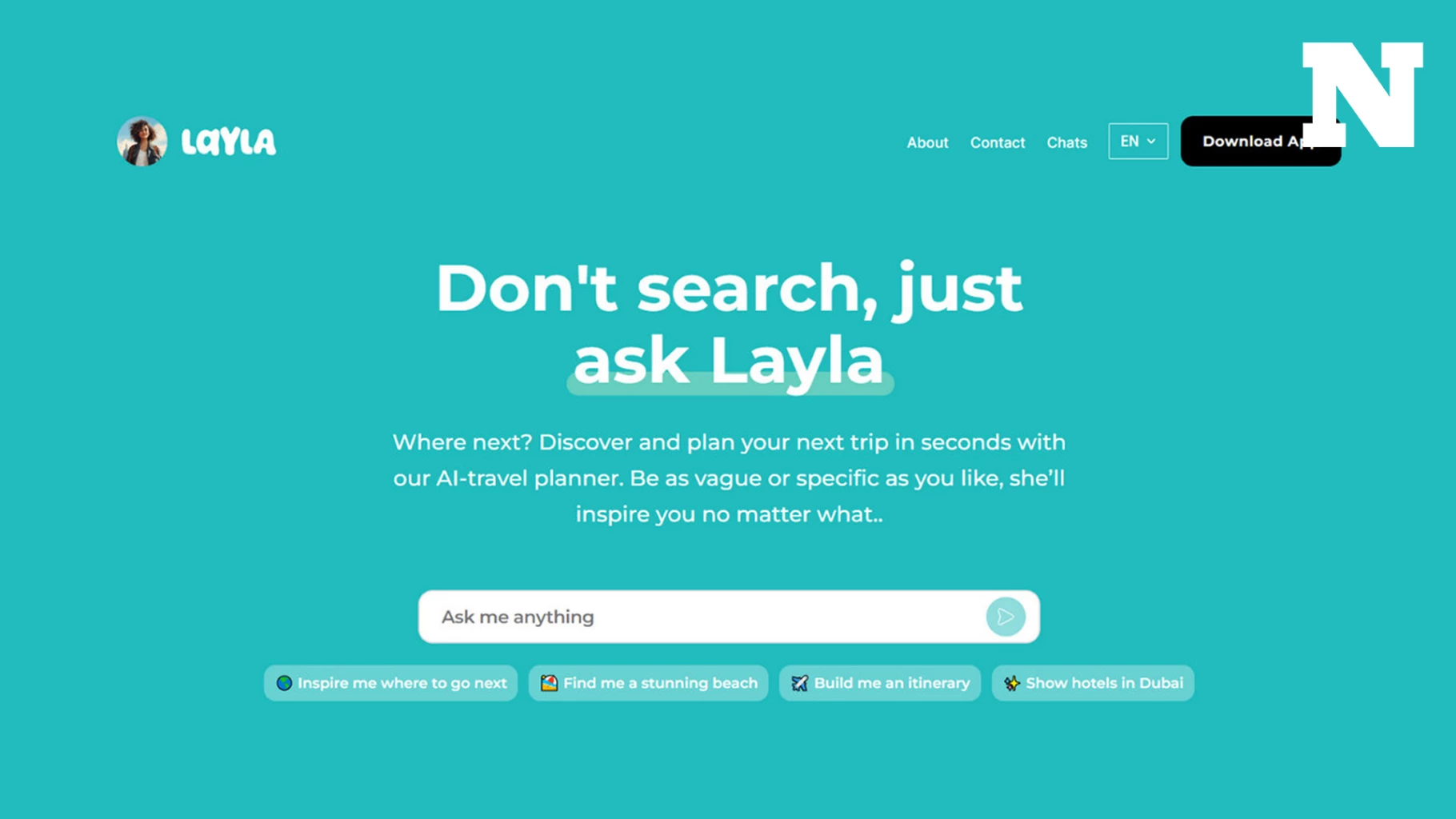 ไม่รู้จะไปเที่ยวไหนดี? ให้ ‘Layla’ AI ช่วยแพลนทริปวันหยุดนี้ให้คุณ